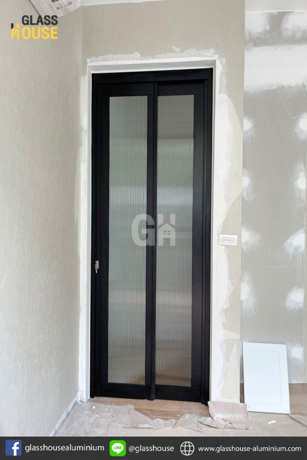 ประตู PC Door , บานเลื่อนสวิง, บานเลื่อน, กั้นห้อง, กั้นแอร์ - Glass House