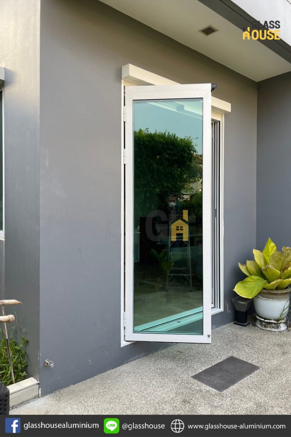 ประตู PC Door, บานเลื่อนสวิง, บานเลื่อน, กั้นห้อง, กั้นแอร์ - Glass House